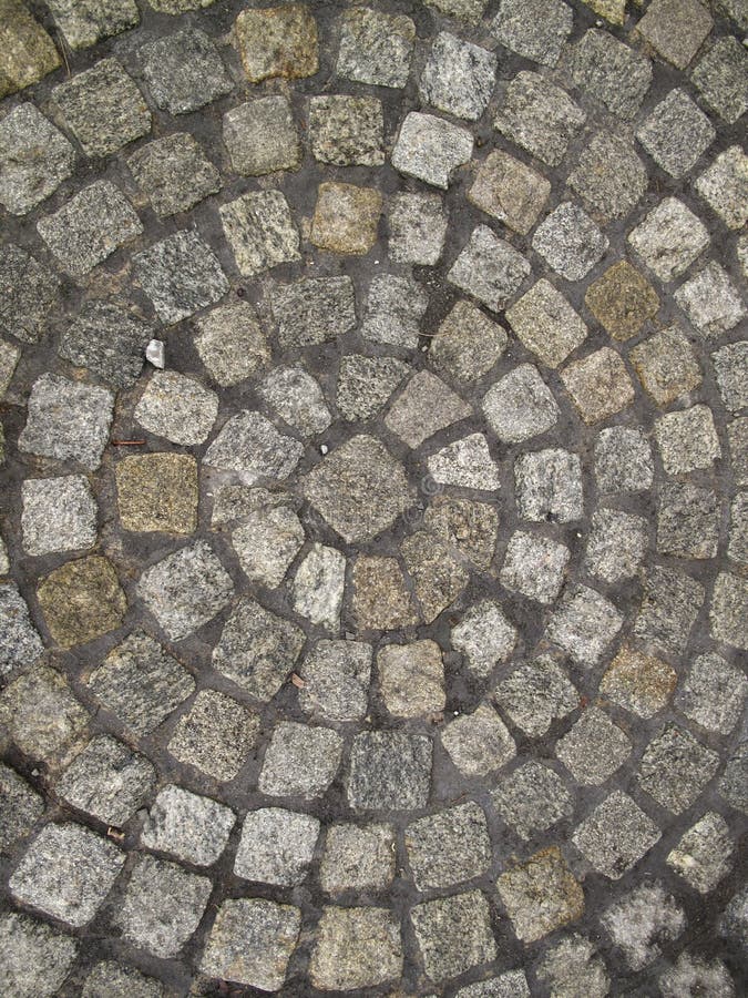 Circular Brick Pattern stock photo. Image of pavement - 24862280