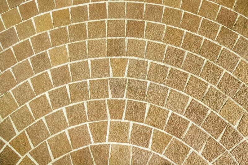 Circular Brick Pattern stock photo. Image of pavement - 24862280