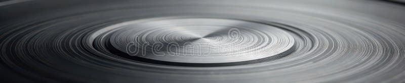 Circular Brushed Aluminum, Deep Grooves, Matte Finish, Circles, Dark ...