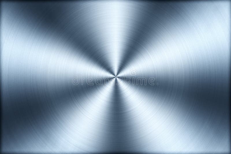 Circular Brushed Metal Texture Background,illustration Stock ...