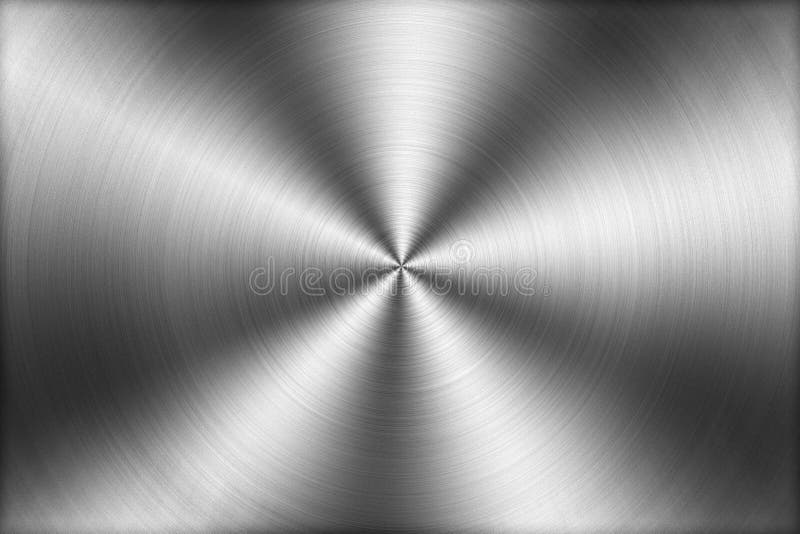 Circular Brushed Metal Texture Background,illustration Stock ...