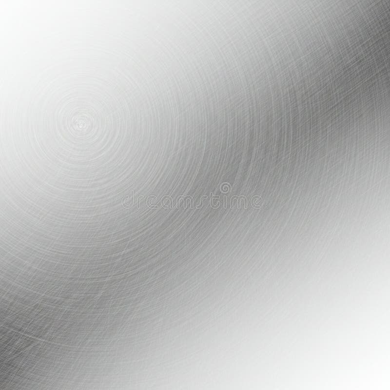Circular Brushed Metal Texture with a Gradient of Light To Dark Gray ...