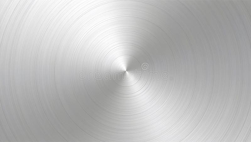 Radial Brushed Silver Metal Texture Showcases Dynamic Chaos and Beauty ...
