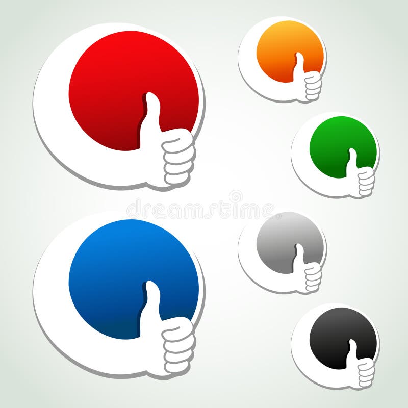 Circular Bubbles with Pointer of Hand - Best Choice Symbol, Hand ...