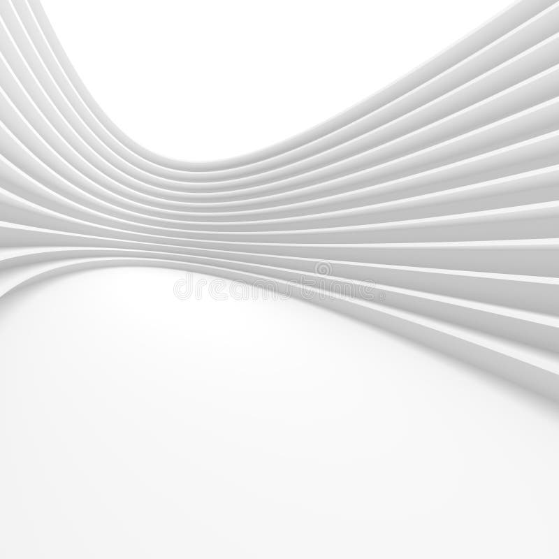 Circular Building Background. White Business Card Concept Stock ...