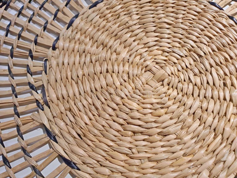 Basket Weaving Reed and Cane Pattern Background Stock Image - Image of ...