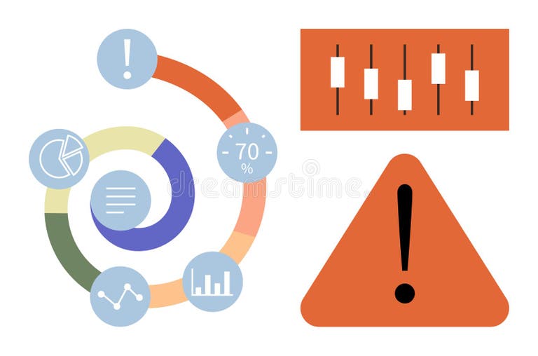 Circular Data Elements, Warning Triangle, and Adjustable Controls for ...