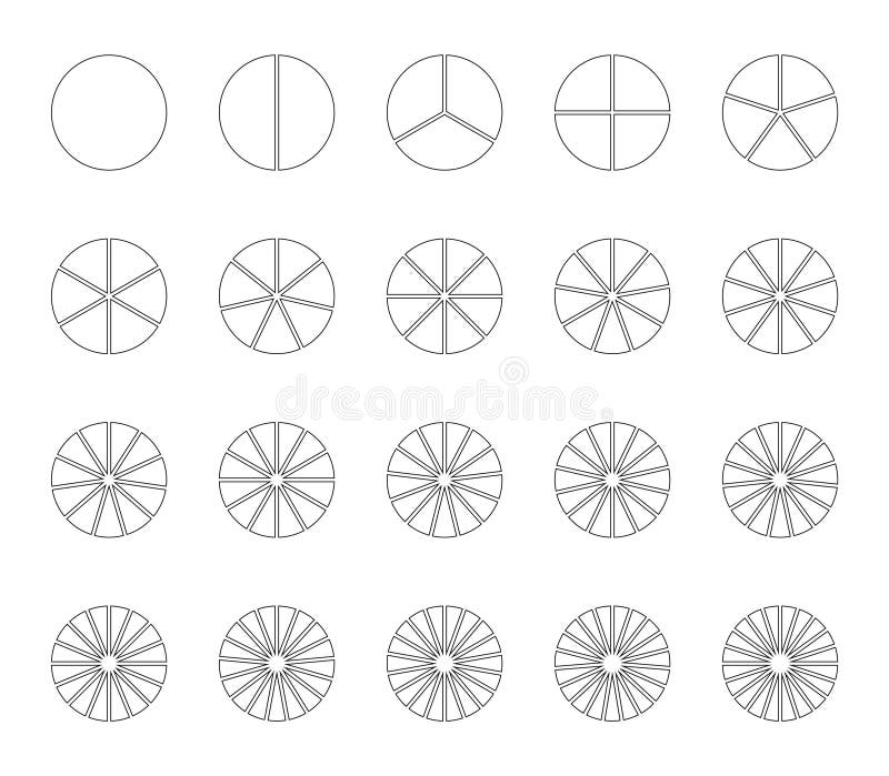 Circular Chart Template. Round Structure. Pie Diagram Divided into ... Circular Chart Template. Round Structure. Pie Diagram Divided into ...