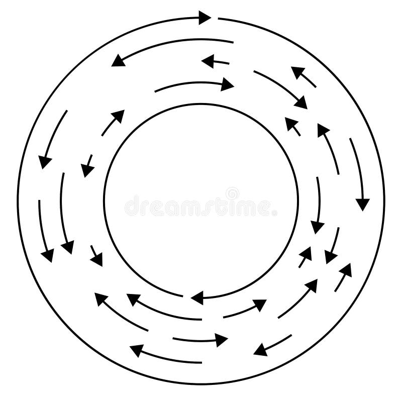 Reverse Arrows Circular Stock Illustrations – 511 Reverse Arrows ...
