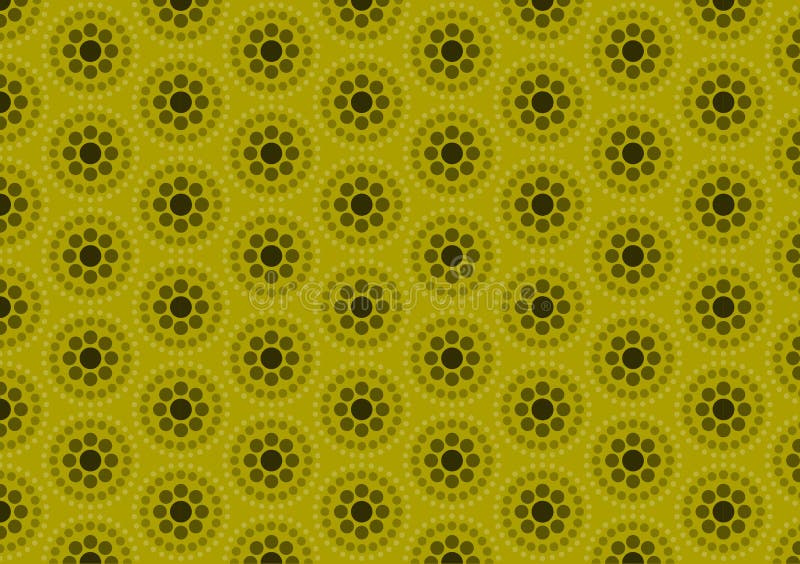 Circular Colored Pattern Design for Wallpaper Stock Illustration ...