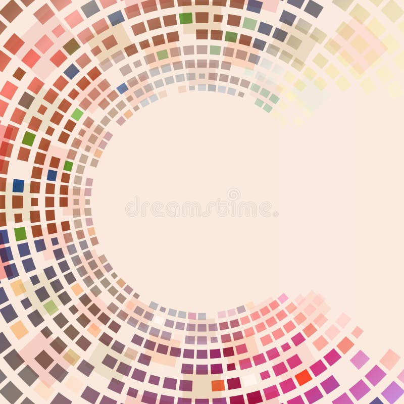 Circular Colorful and Liquid Colors, Vivid Abstract Background Stock ...