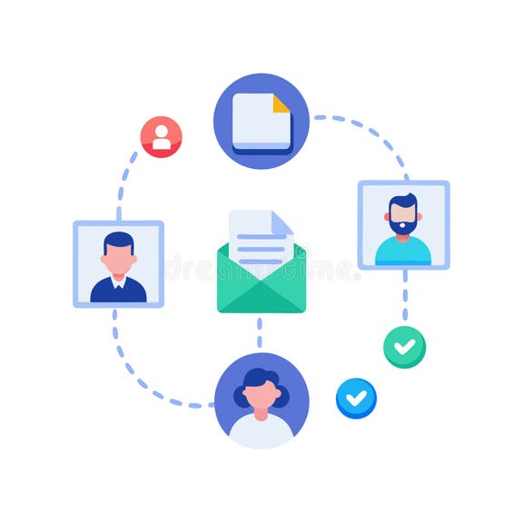 Circular Communication Process between Users with Document Exchange and ...