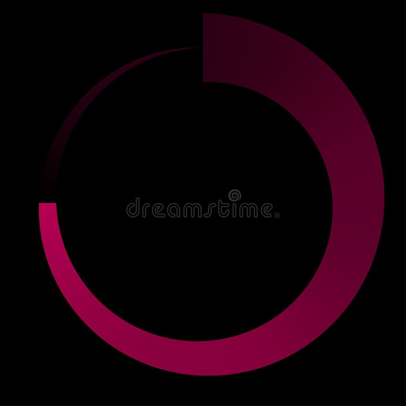 Circular, Concentric Element. Abstract Circle. Preloader, Crosshair ...