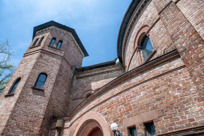 Circular Congregational Church Exterior View, Charleston Stock Image ...