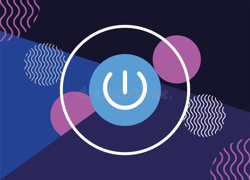 Power Button Banner Stock Illustrations – 6,361 Power Button Banner ...