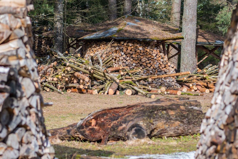 Circular or Cylindrical Structure or Stack Composed of Blocks, Pieces ...