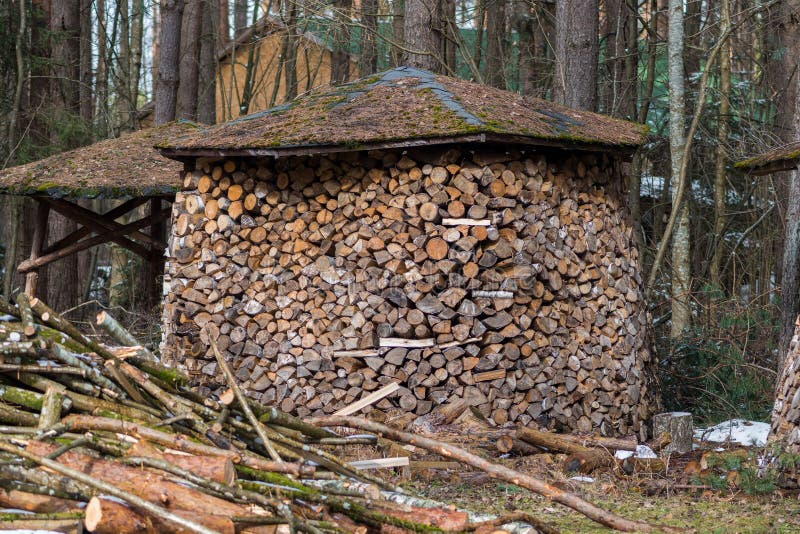 Circular or Cylindrical Structure or Stack Composed of Blocks, Pieces ...