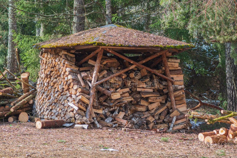 Circular Or Cylindrical Structure Or Stack Composed Of Blocks, Pieces ...