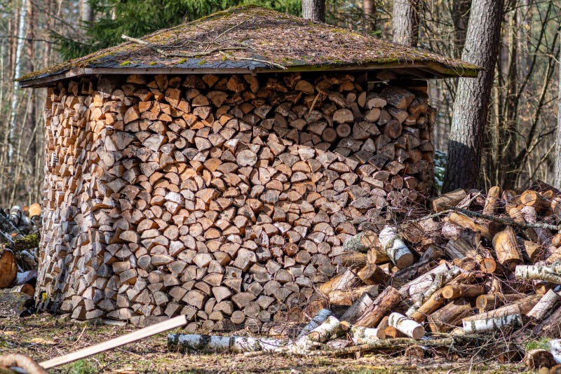 Circular or Cylindrical Structure or Stack Composed of Blocks, Pieces ...