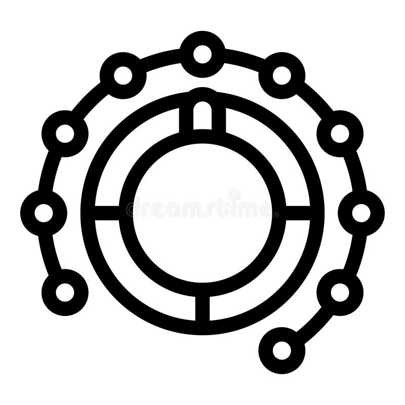 Circular Data Flow Diagram Representing Continuous Process Improvement ...