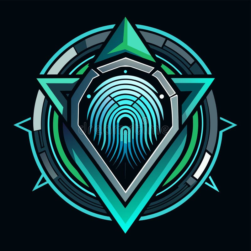 Circular Design in a Futuristic Abstract Logo, a Futuristic Logo ...