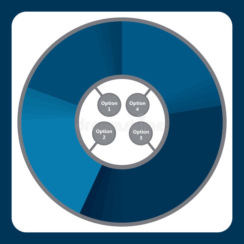 Circular Design of Info Graphic. Vector Illustration Decorative Design ...