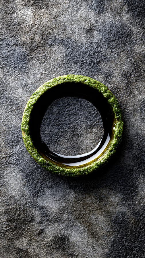 Spoiled Food in a Circular Dish with Green Mold, Illustrating the ...