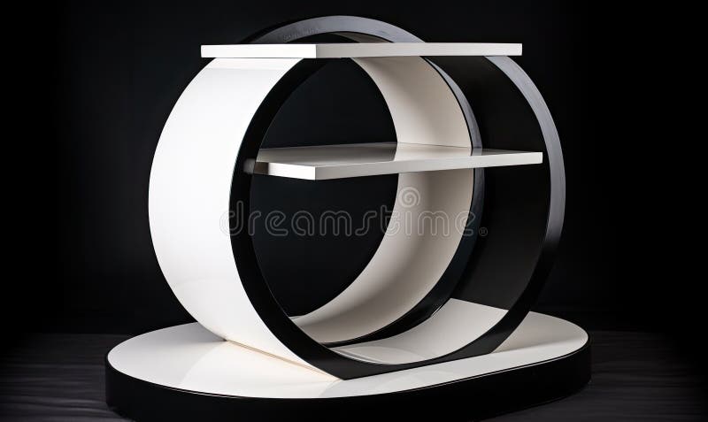 Circular Display Stand for Showcasing Products Creating Using ...