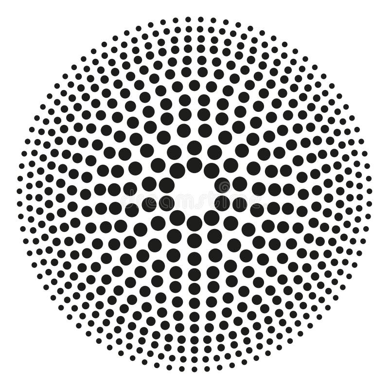 Dot Round Circular Background Stock Illustrations – 20,004 Dot Round ...