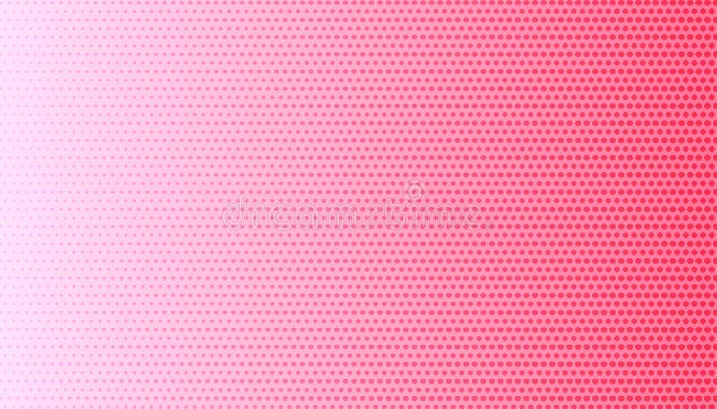 Circular Dotted Pattern on Soft Pink Wallpaper Stock Illustration ...