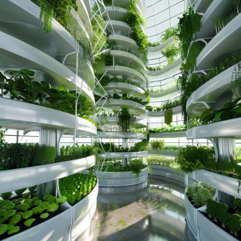 Circular Eco-Utopia stock image. Image of urban, oasis - 321429897