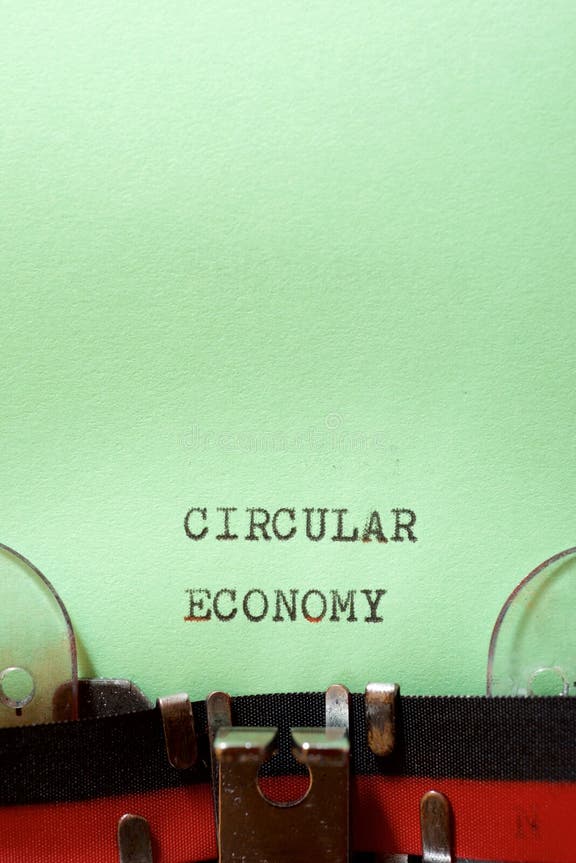 Circular economy phrase stock image. Image of energy - 203785065