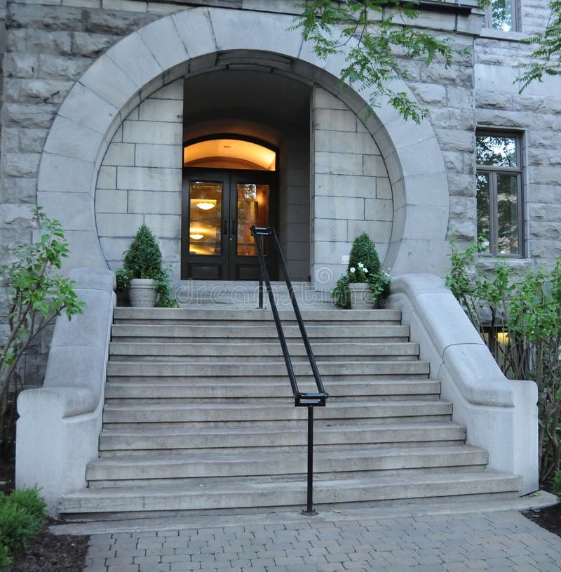 Circular entrance stock photo. Image of gray, building - 14633324