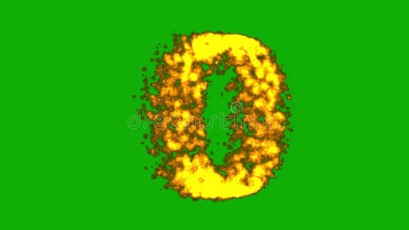 Fire Stream Motion Graphics with Green Screen Background Stock Footage ...