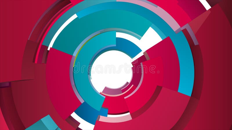 Circular Form Composition for Graphic Design. Stock Vector ...