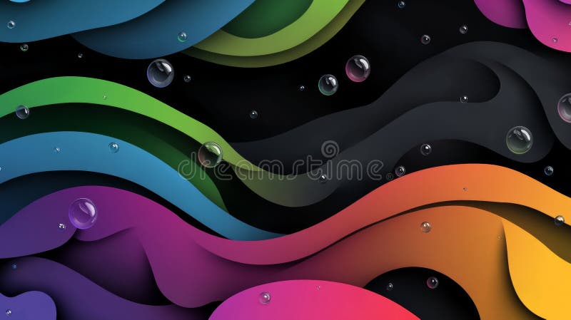 Circular Forms and Wavy Lines Blend Together in a Kaleidoscope of ...