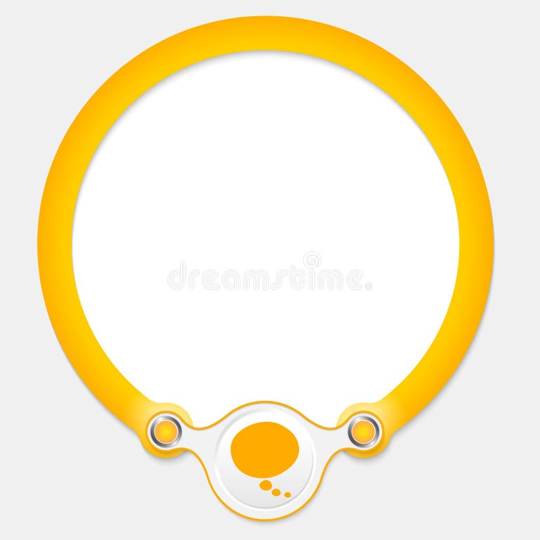Circular frame stock illustration. Illustration of steel - 51832928