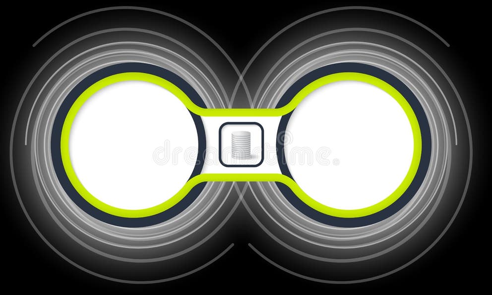 Circular frames stock vector. Illustration of green, coin - 56596412