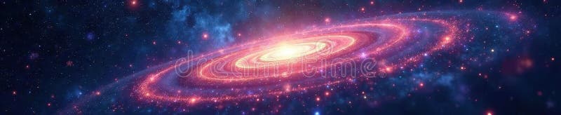 Circular Galaxy, Stellar Clusters, Ethereal Glow , Background, Sci-fi ...