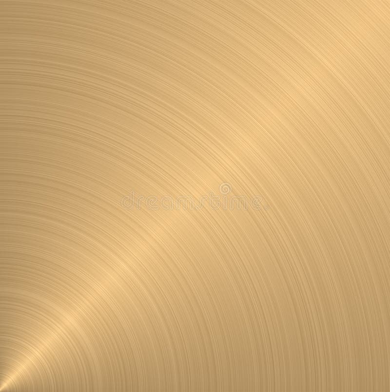 Circular Gold Metal Texture Stock Vector - Illustration of shine ...