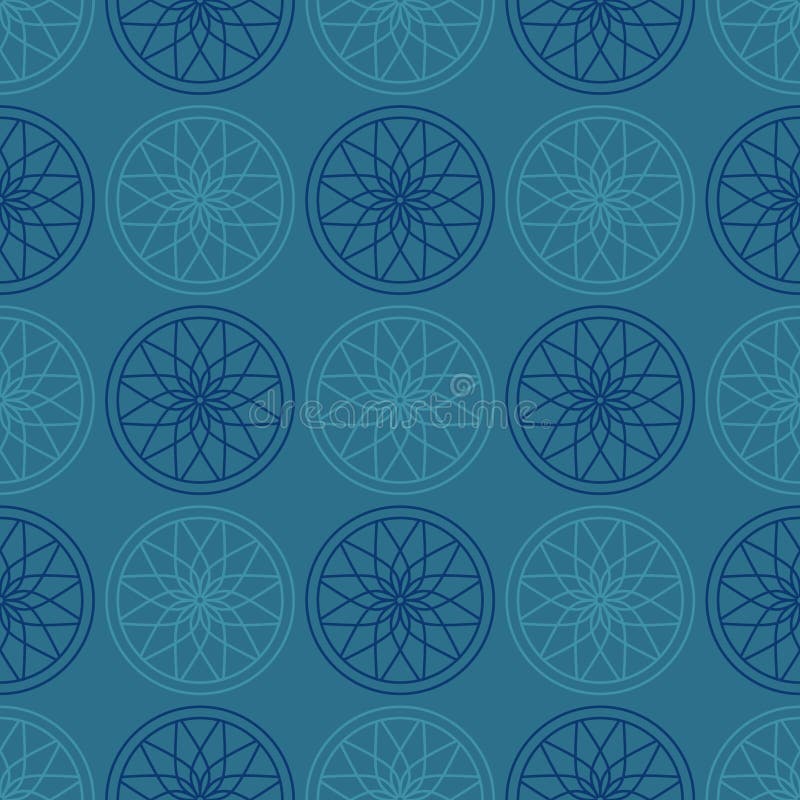 Circular gothic pattern stock vector. Illustration of circular - 114593930