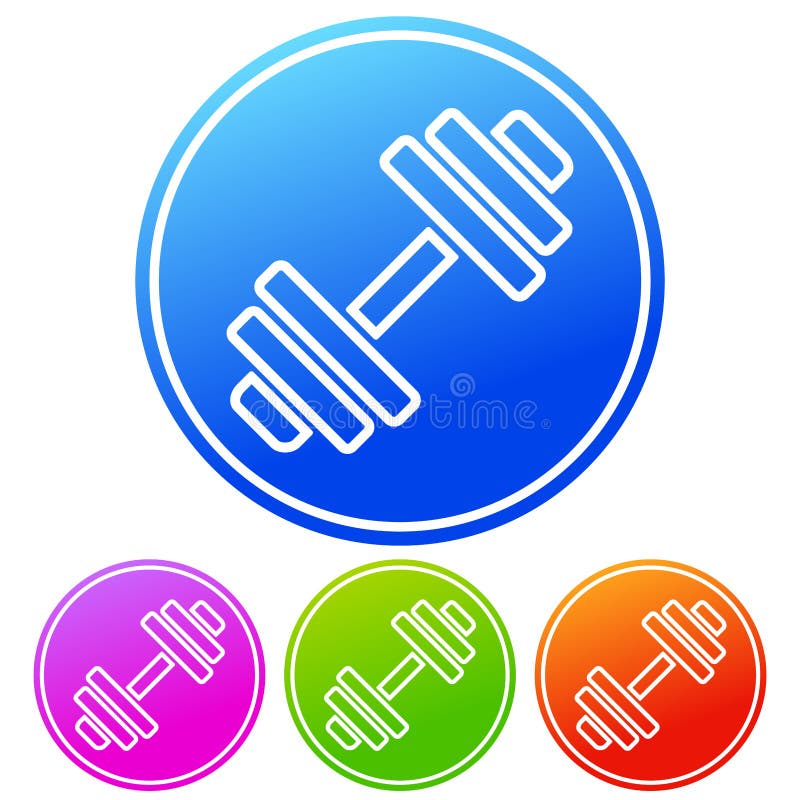Dumbbell Weights Outline Stock Illustrations – 691 Dumbbell Weights ...