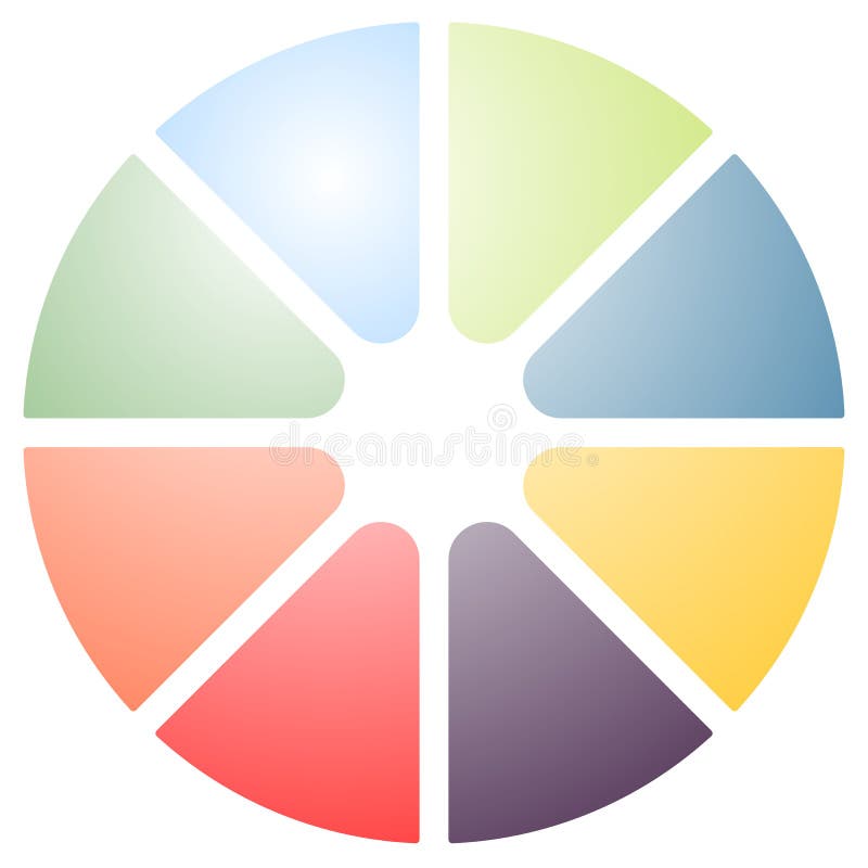 Circular Graph Icon, Chart Icon. Element for Infographic Design Stock ...