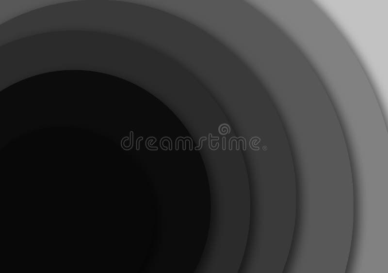 Circular Grey Textured Gradient Design Wallpaper Background Stock ...