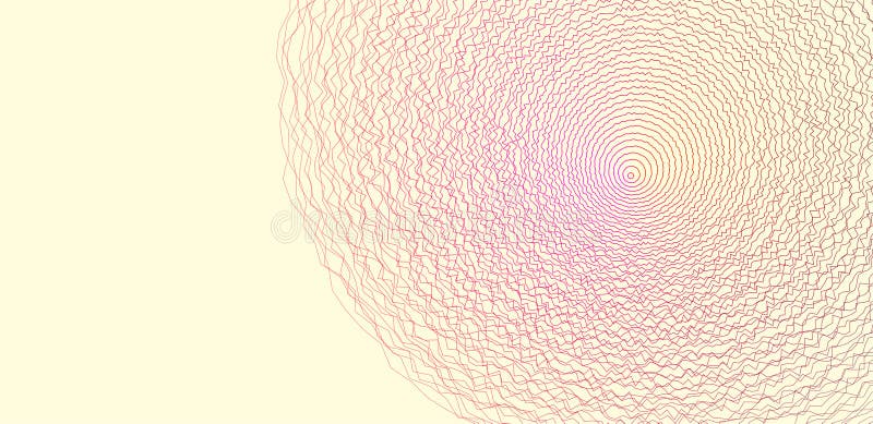 Circular Grid Pattern. Background with Dynamic Gradient Waves Stock Vector - Illustration of ...