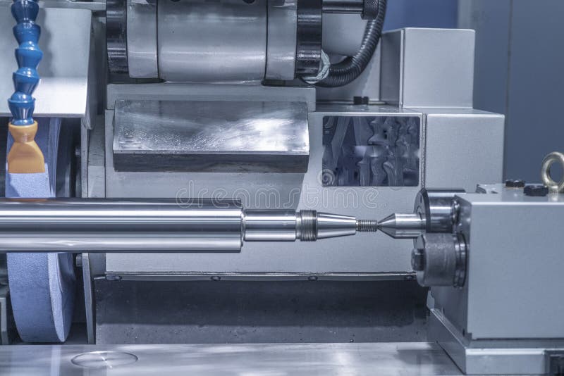 Circular Grinding Machine Precision Working Metal Machinery Stock Photo ...