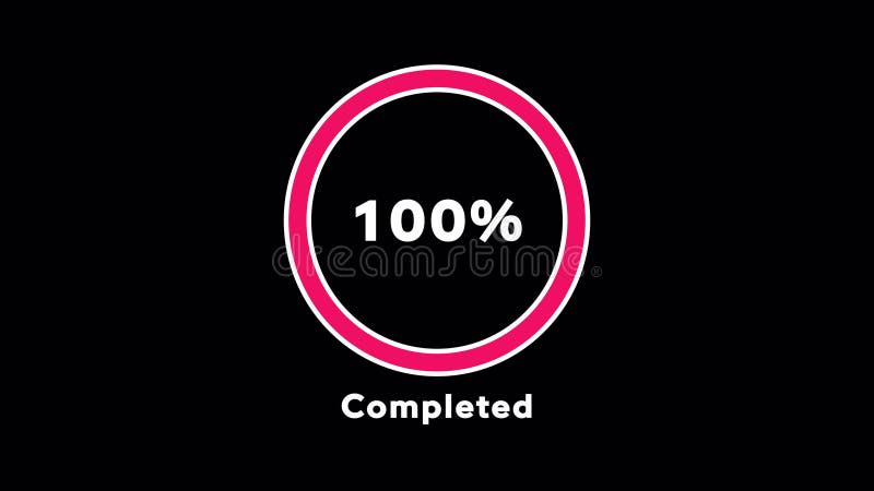 Circular and Horizontal Animation Loading Progress Bar with Transparent ...