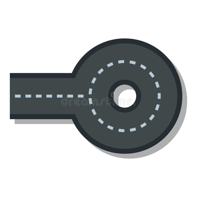 Circular Impasse Icon, Flat Style Stock Vector - Illustration of ...