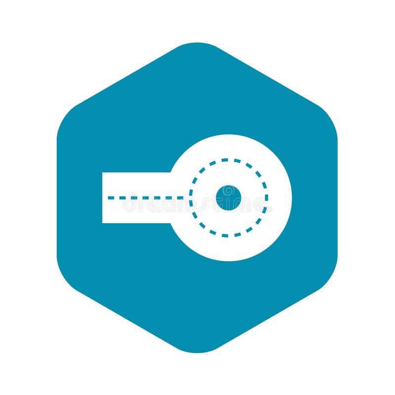 Circular Impasse Icon, Simple Style Stock Vector - Illustration of ...