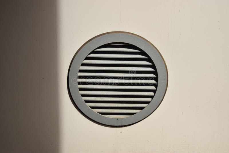 Circular Indoor Air Conditioner Stock Image - Image of circular ...